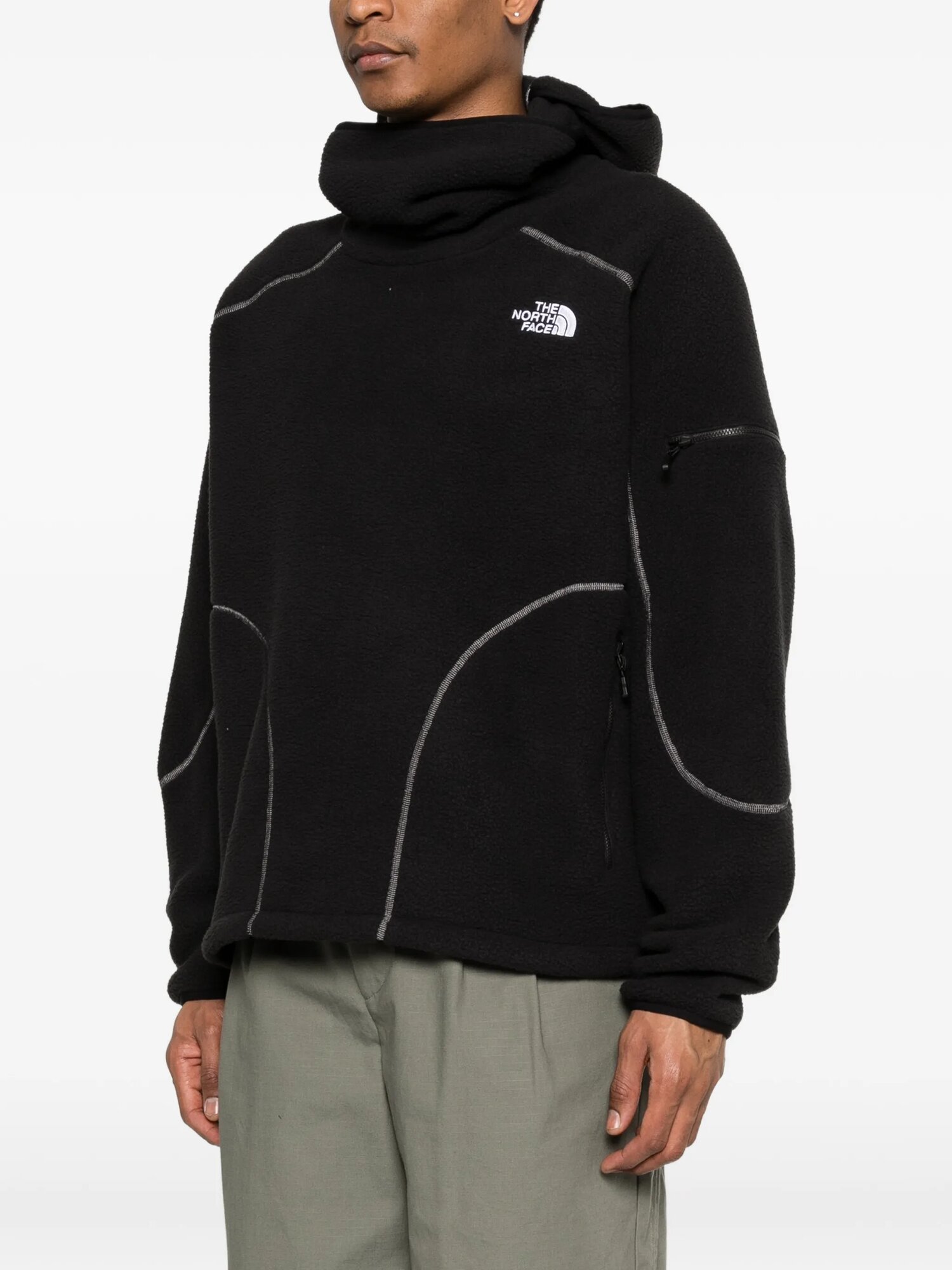 Куртка The North Face Balaclava fleece jacket, размер M, black/black — фото 1