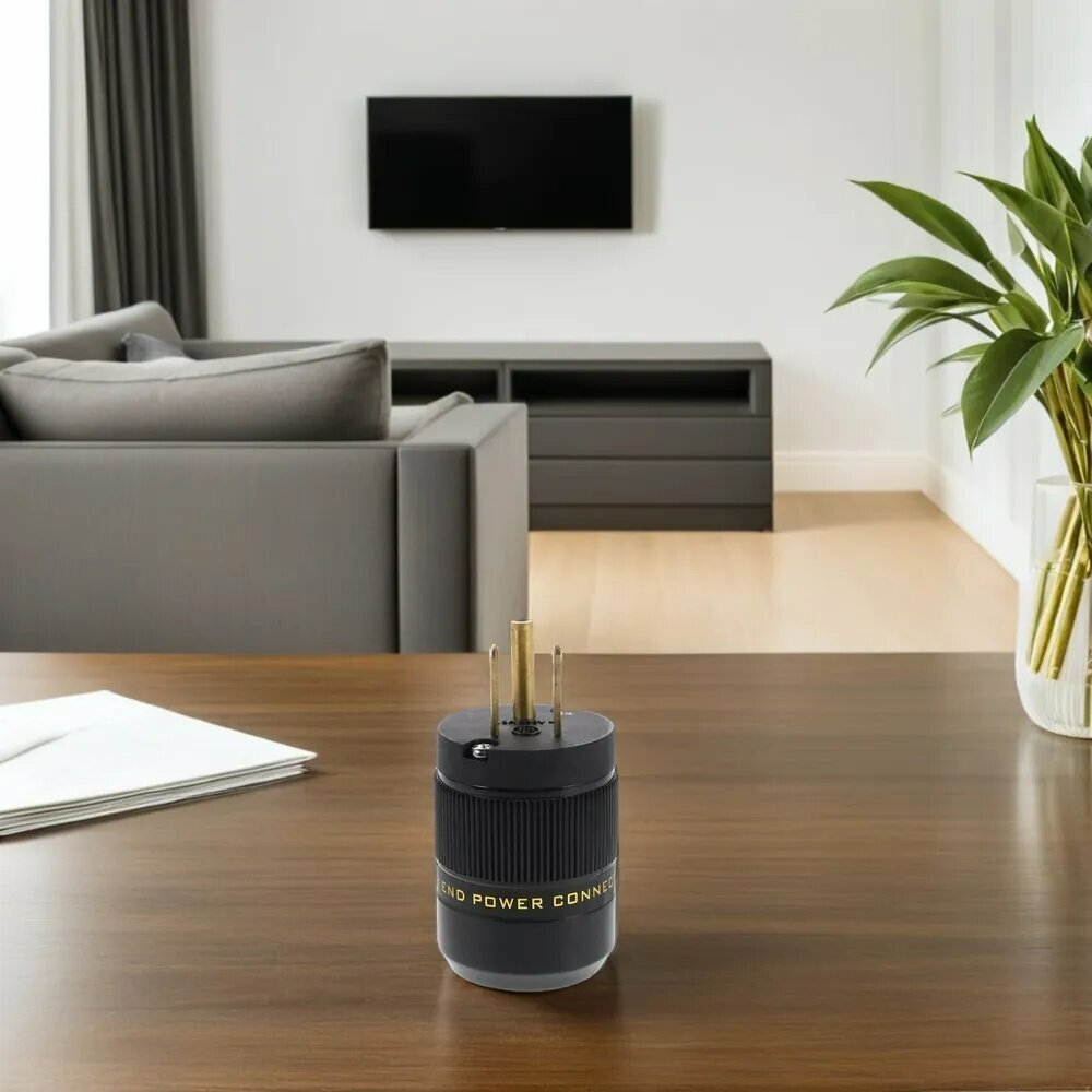 Разъем питания аудиосистемы с высокой точностью из пластика и металла для гитарных усилителей