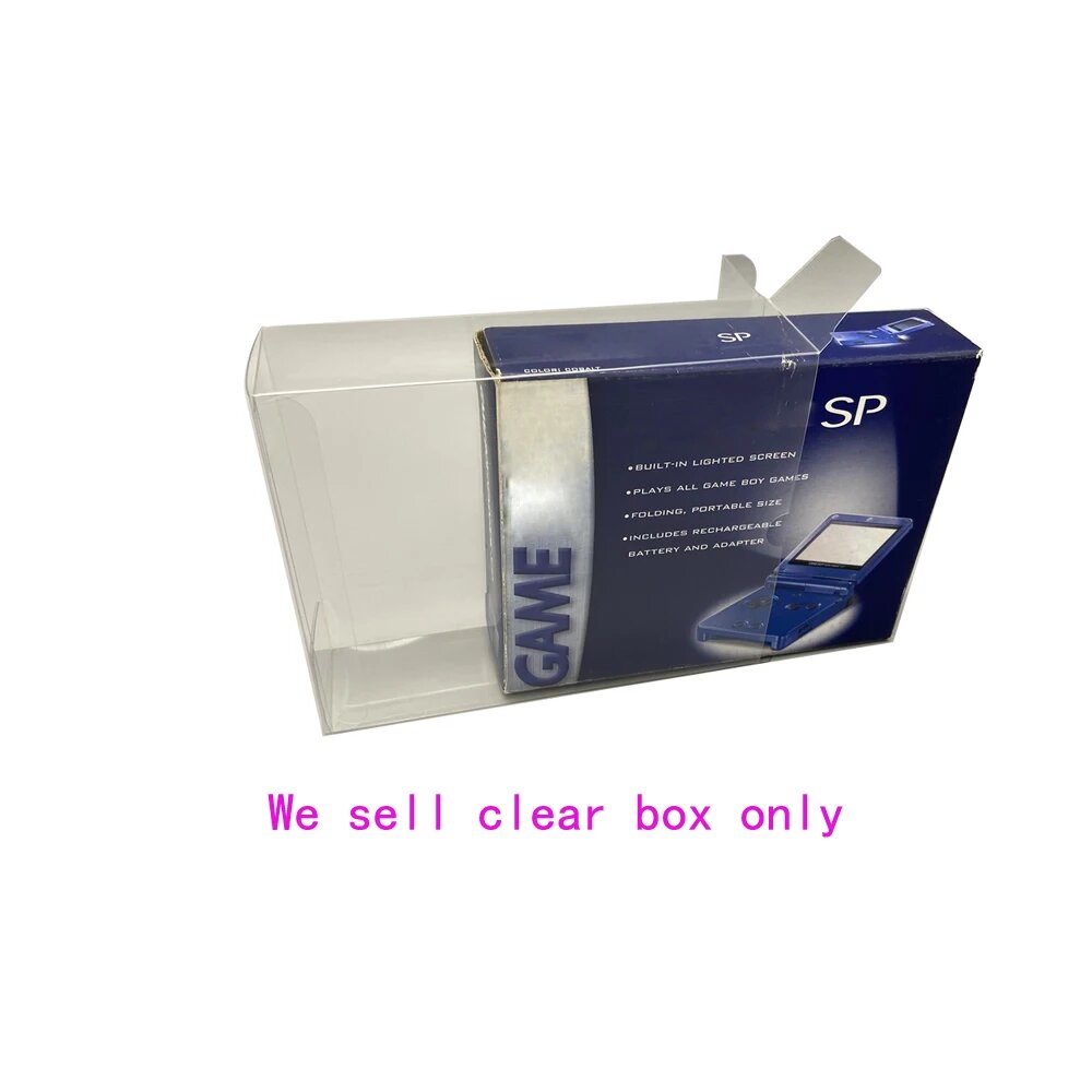 Прозрачный чехол для GBA SP (US) xunbeifang