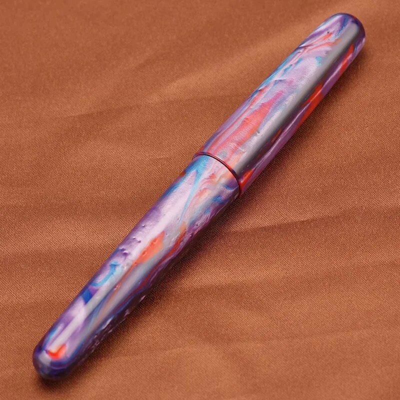 Перьевая ручка Fuliwen 017 EF/F/M/лезвие Blade F, Red Purple