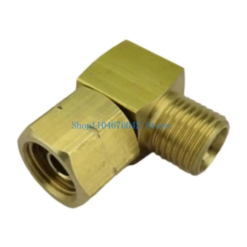 Медный газовый уголок 3/8"-1/4" FISOKEE, цвет G