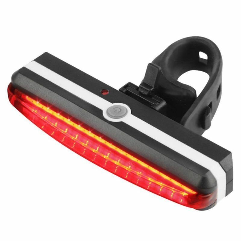 Фитинг для автомобиля, USB зарядное заднее фонарь для горного велосипеда - красная подсветка