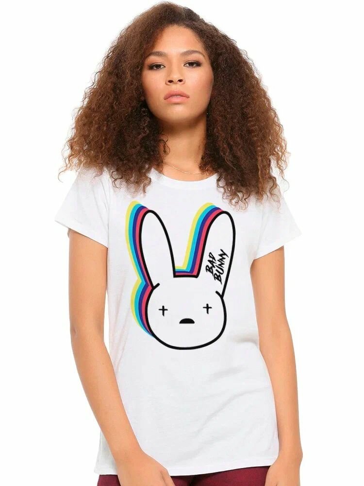 Футболка Bad Bunny / Бэд Банни / Женская