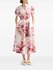 Юбка Erdem Floral-pattern skirt, размер 16, разноцветный