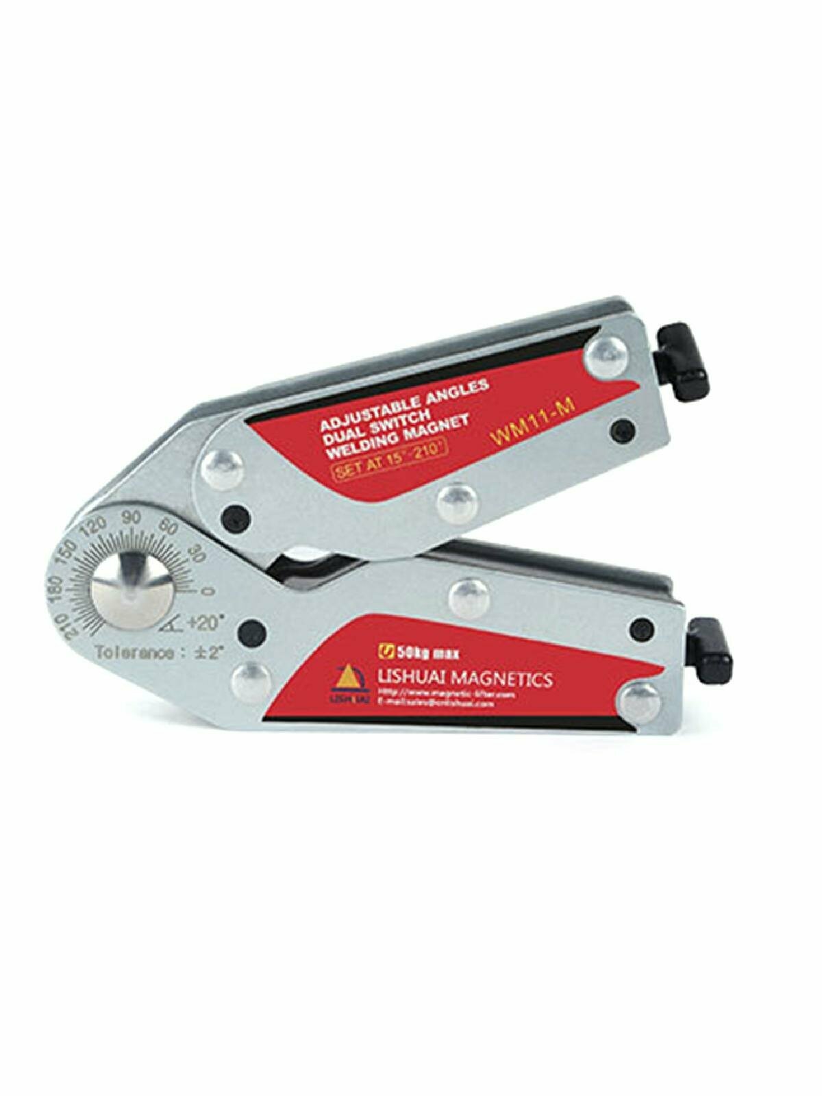 WM11 15-210 градусов Вкл/Выкл С Регулируемыми Углами Сварочный Держатель/Переключаемый Неодимовый