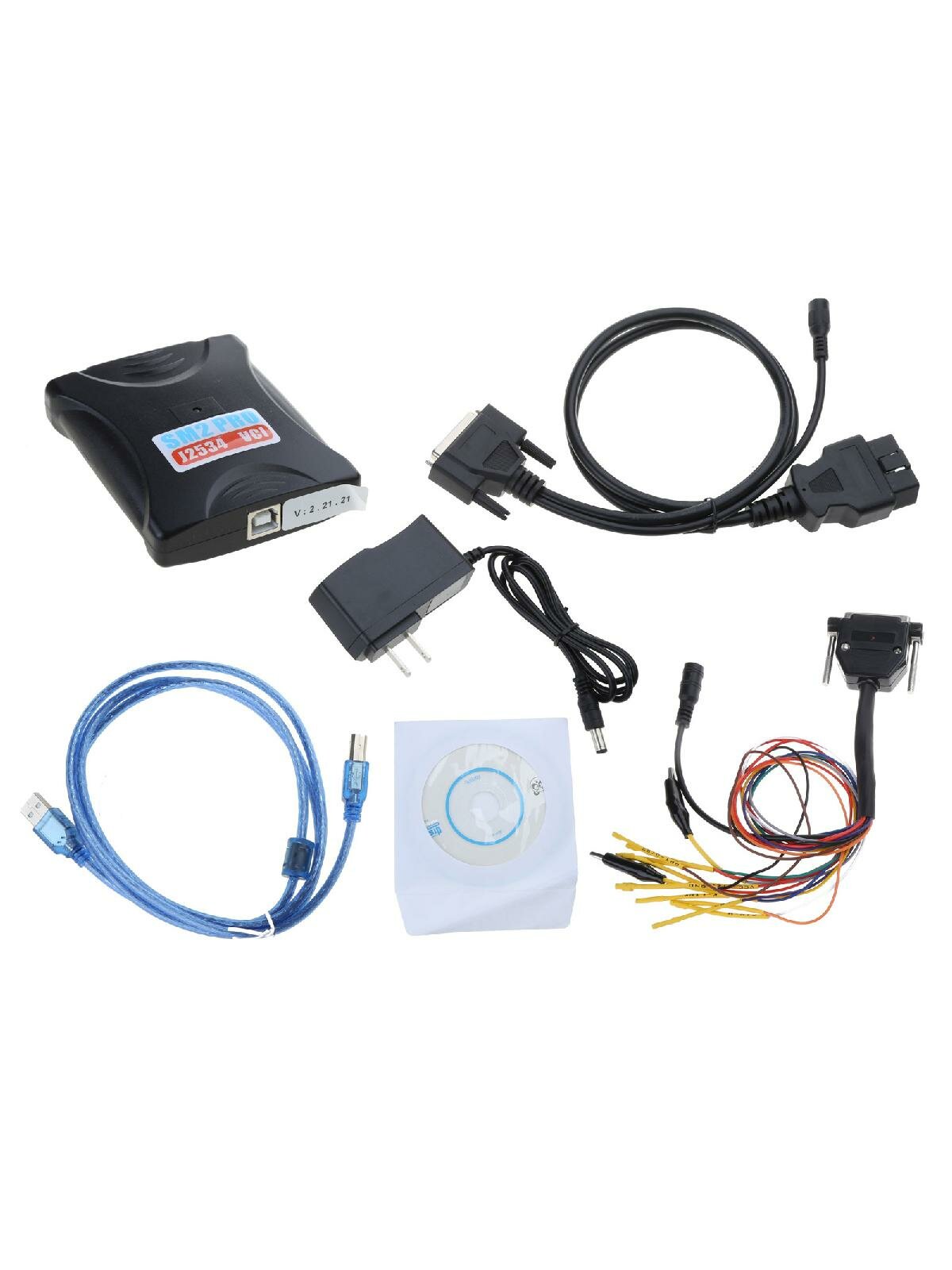 Комплексное решение для программирования ECUs SM2Pro J2534VCI с ключом 67IN1