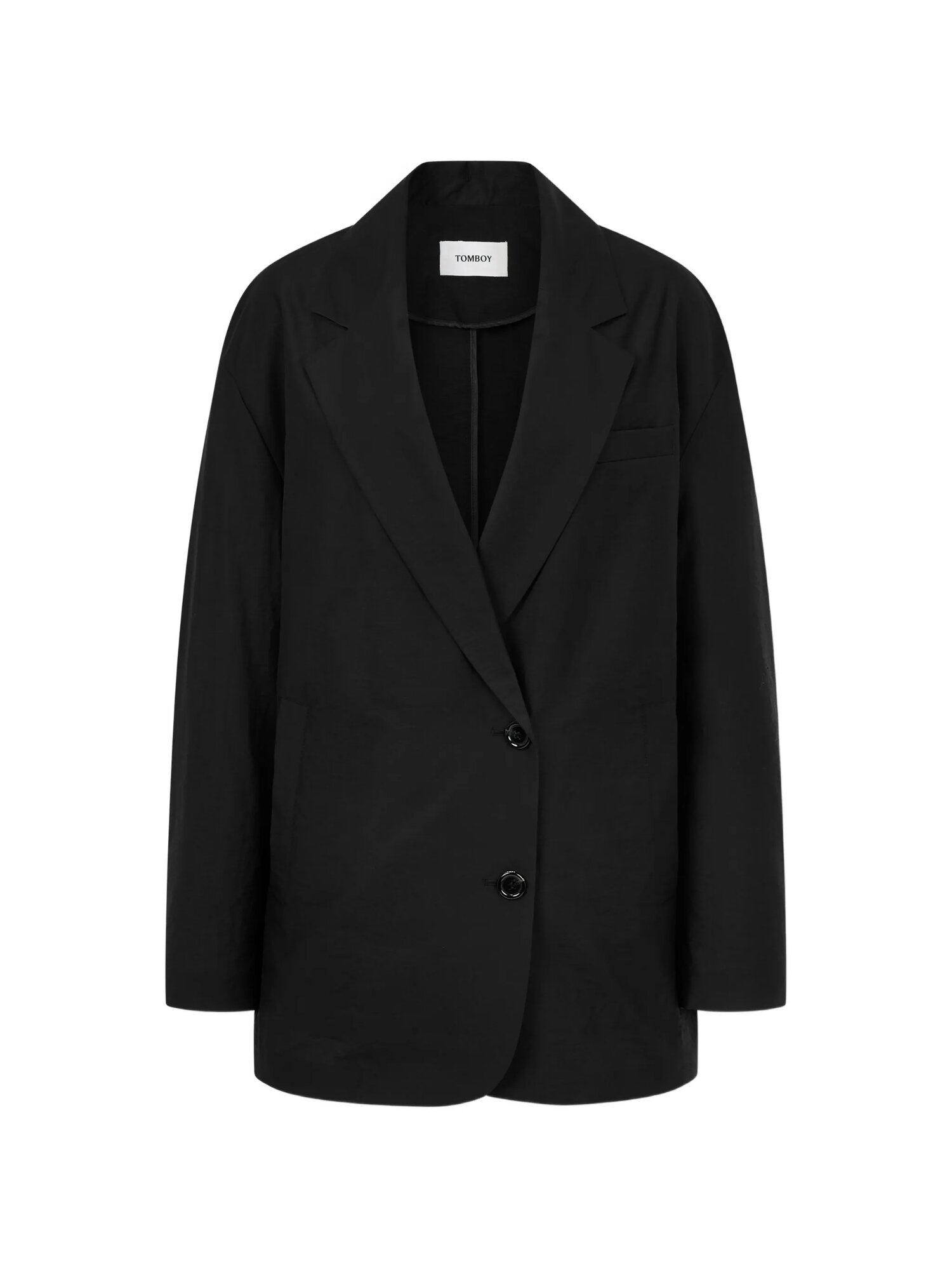 Пиджак Single-breasted relaxed-fit cotton blazer