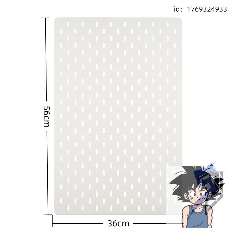 Скодис Многофункциональная доска 36x56 см Белая, для мастерской, студии, офиса