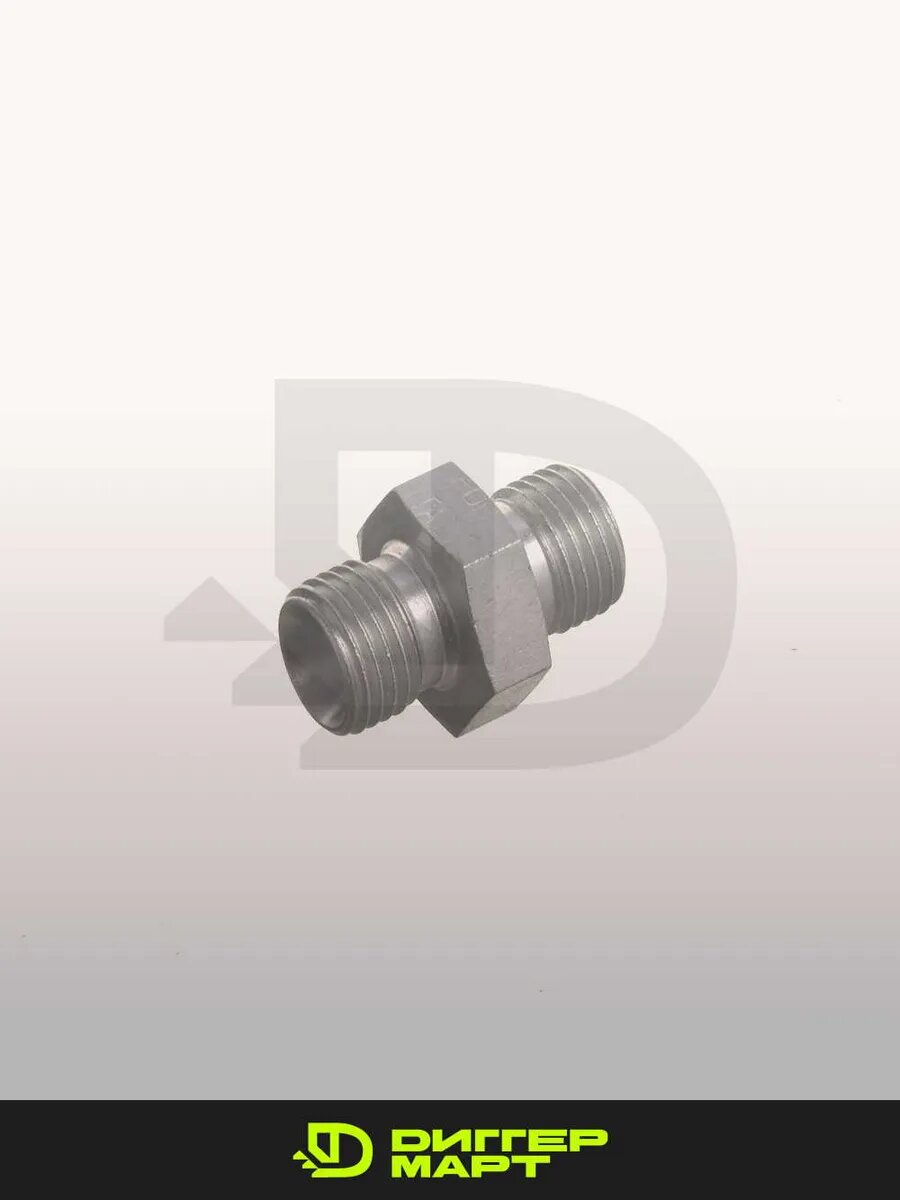 Переходник папа/папа BSP 1/4" JCB 1604/2051