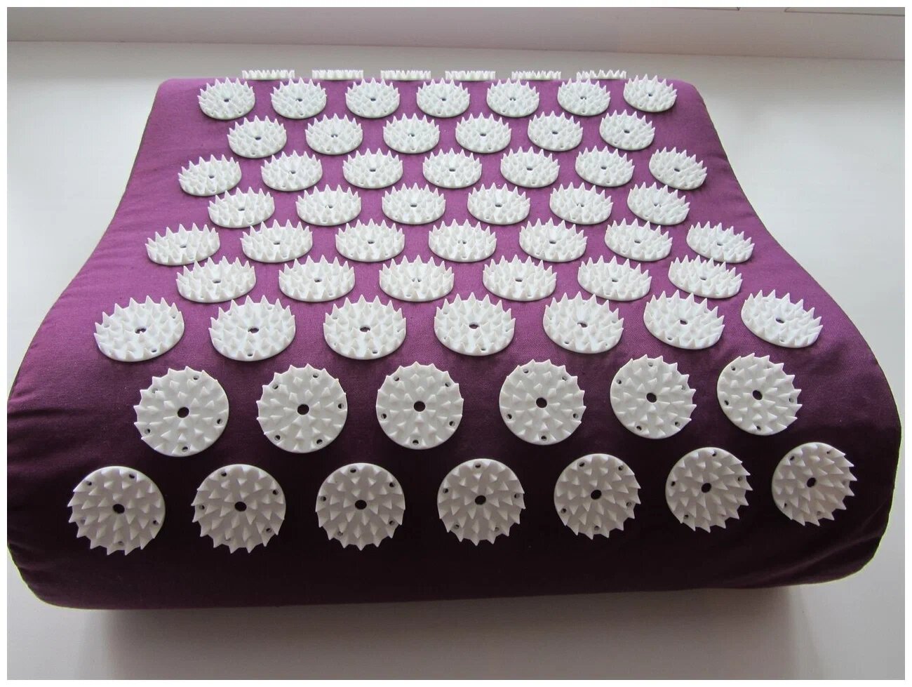 Массажная подушка Аппликатор Кузнецова Fosta F 0106 32x32x10 см, Голубой