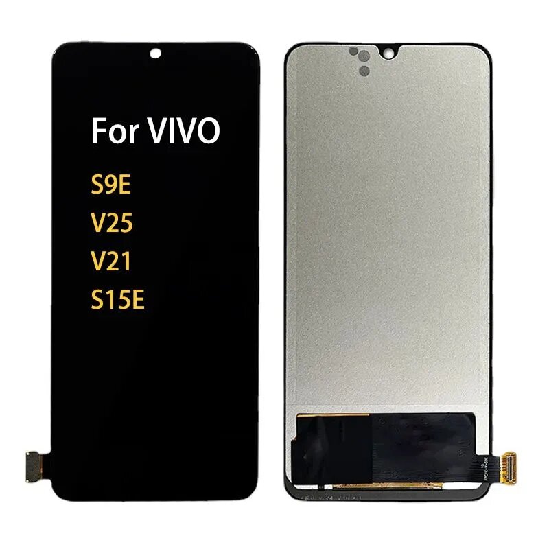 Дисплей и сенсорный модуль для VIVO S9E, V25, V21, S15E черный