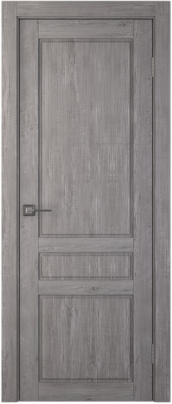 Межкомнатная дверь Бомонд, в комплекте с коробкой готовые к установке, GREY 400x2000