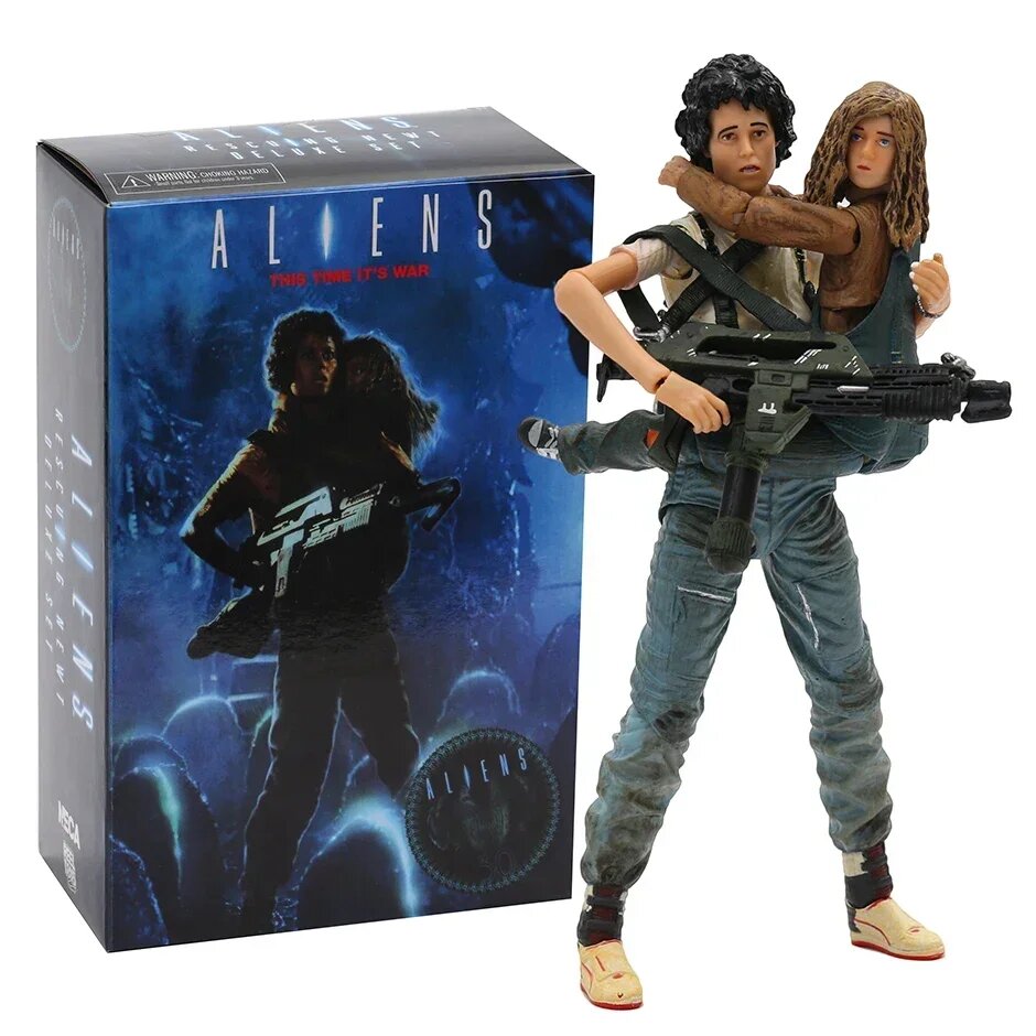 Фигурка NECA Aliens Rescuing Newt Deluxe Set