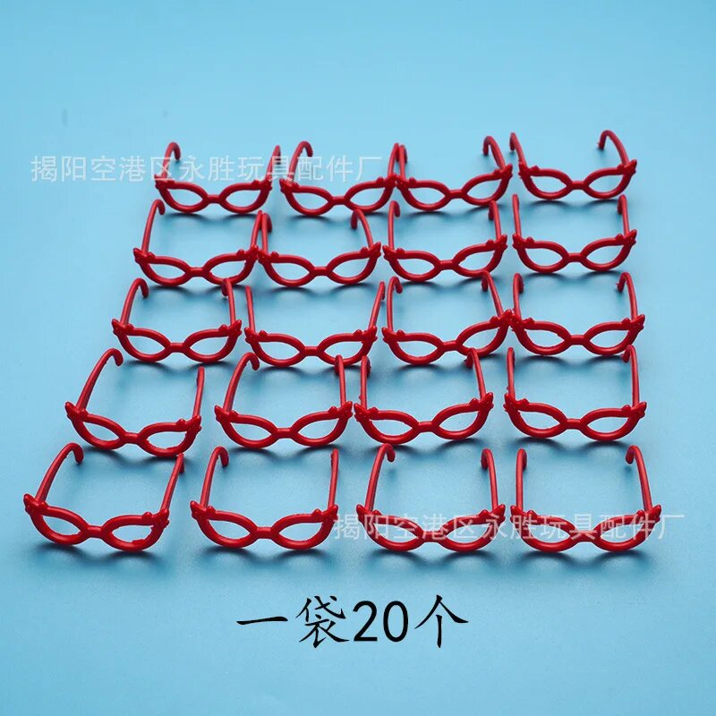 20 шт. миниатюрные очки-игрушки для кукол 20pcs