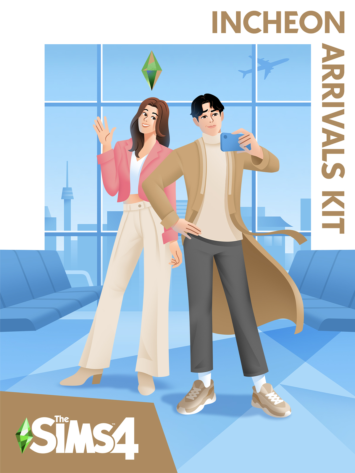 DLC The Sims 4 Incheon Arrivals Россия