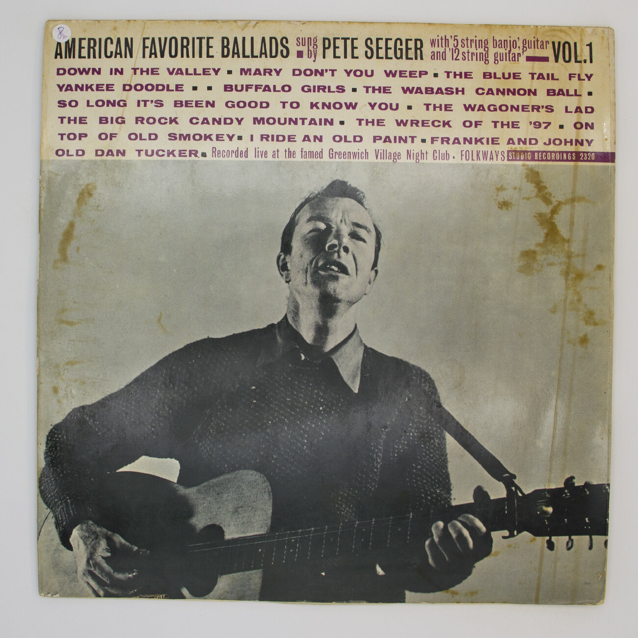 Виниловая пластинка Pete Seeger - American Favorite Ballads, 1xLP, VG