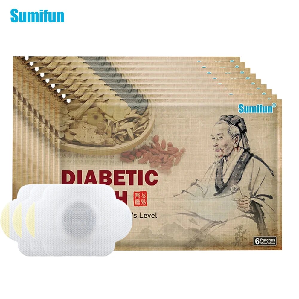Набор для лечения диабета Sumifun, 6шт в упаковке