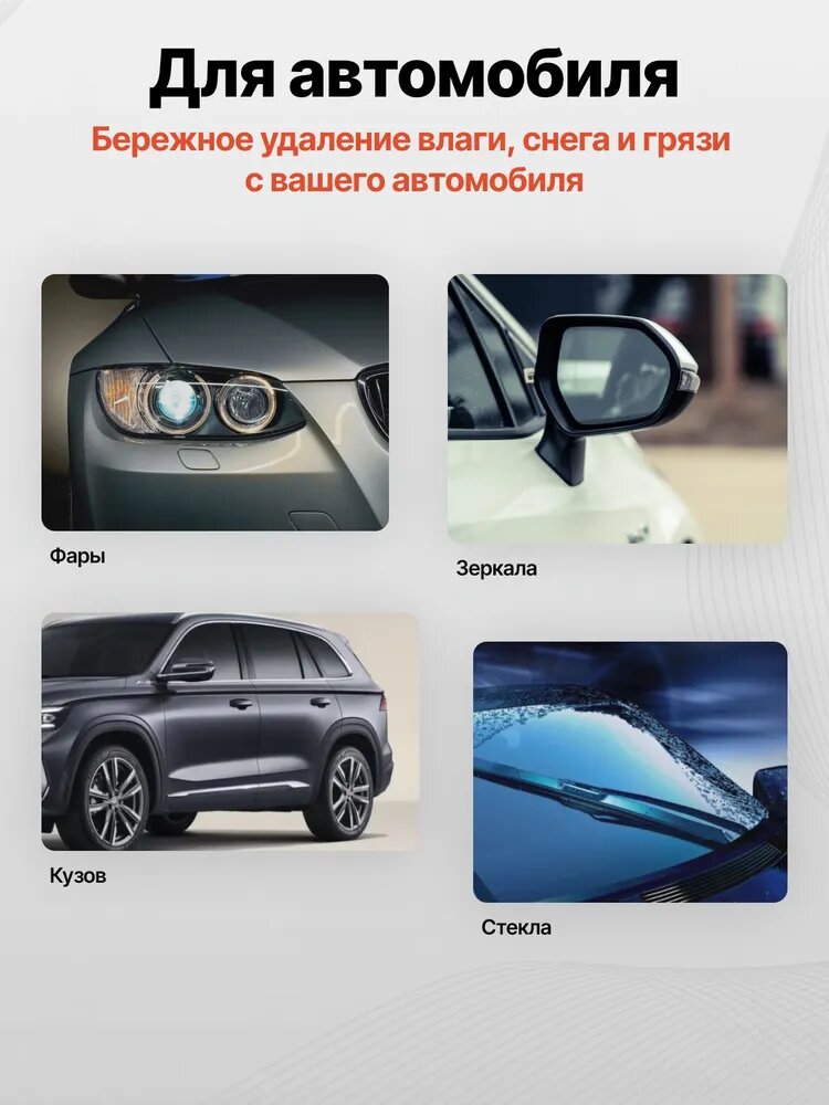 Водосгон автомобильный, длина: 27 см