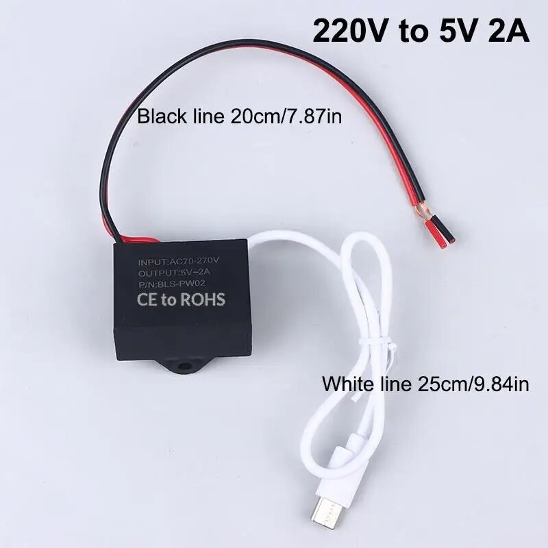 220В-5В 2A адаптер питания, USB, A2