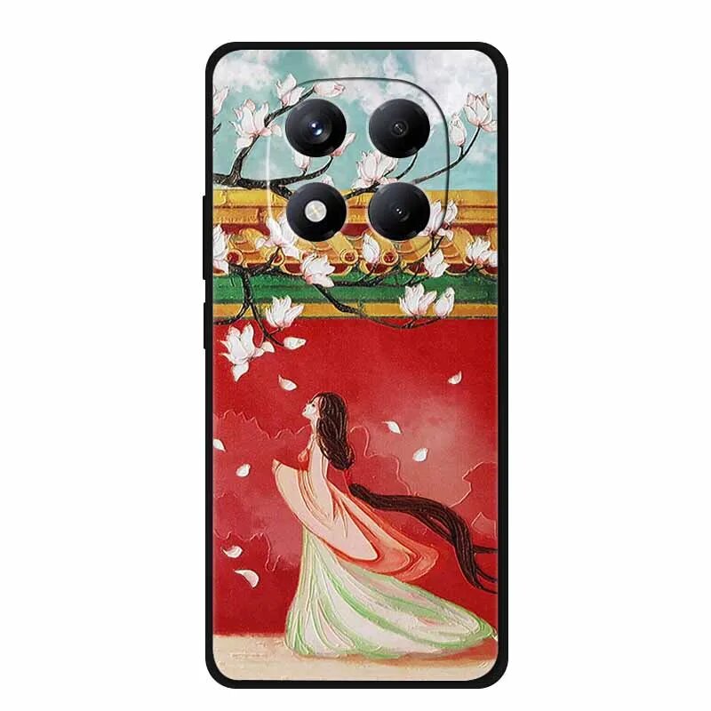 Чехол для Redmi Note 15 Pro 5G / Redmi Note 15 Pro Plus 5G Global, силиконовый чехол с 3D-рельефом, мягкий чехол для Note 15 Pro 5G, 3D-дизайн.