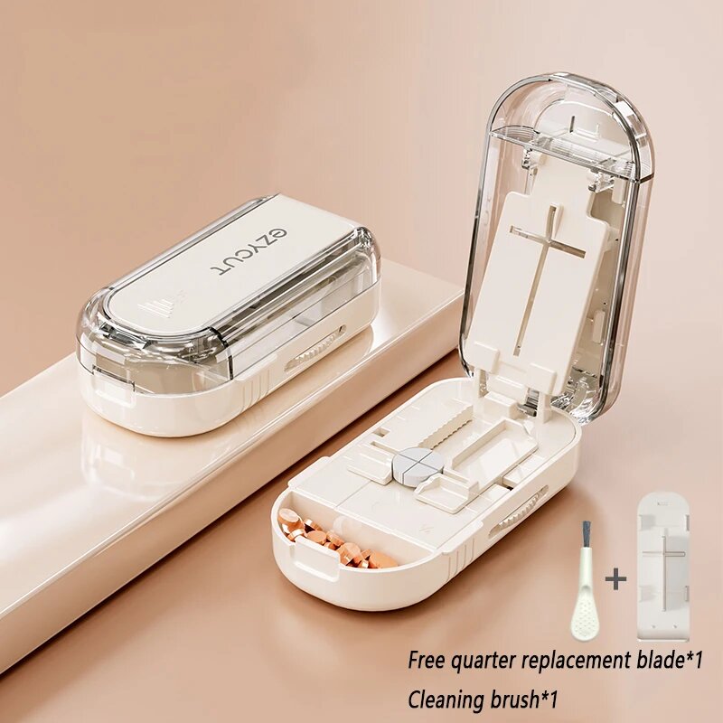 Портативный резак для таблеток Cream-Quartering set
