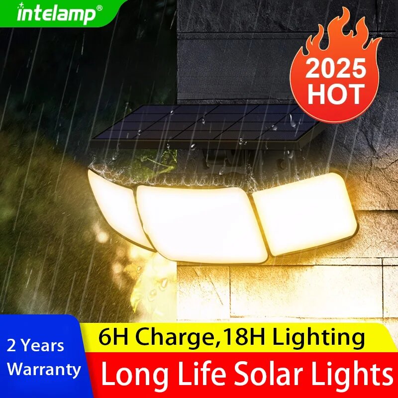 Intelamp Long Life 6000mAh Солнечный светильник YL002-12A Yellow