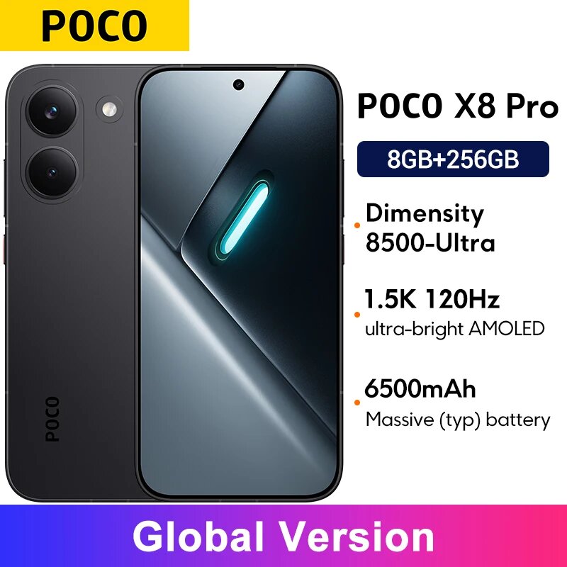 Смартфон Poco X8 Pro, 8/256ГБ, global