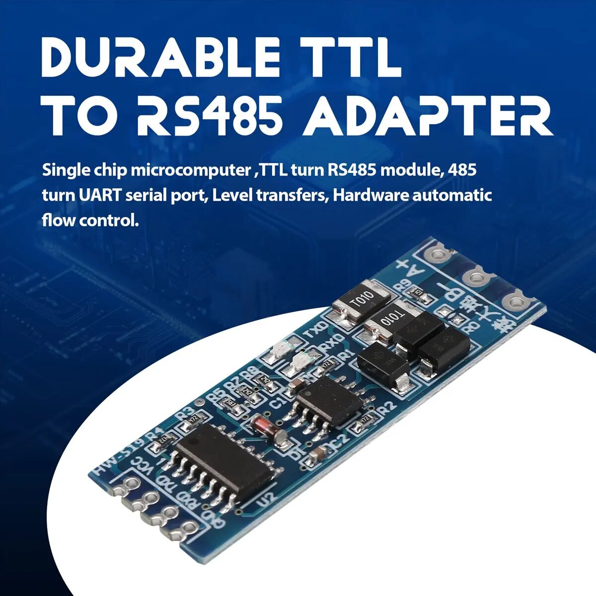 TTL-RS485 Адаптер UART Конвертер 3.3В 5В