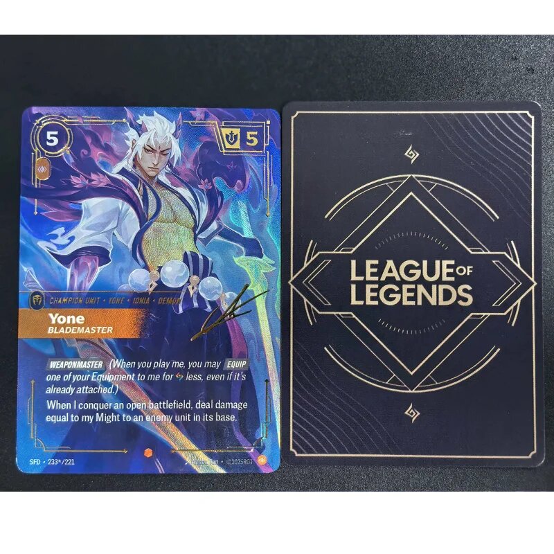 League of Legends Yone SFD-233 карта