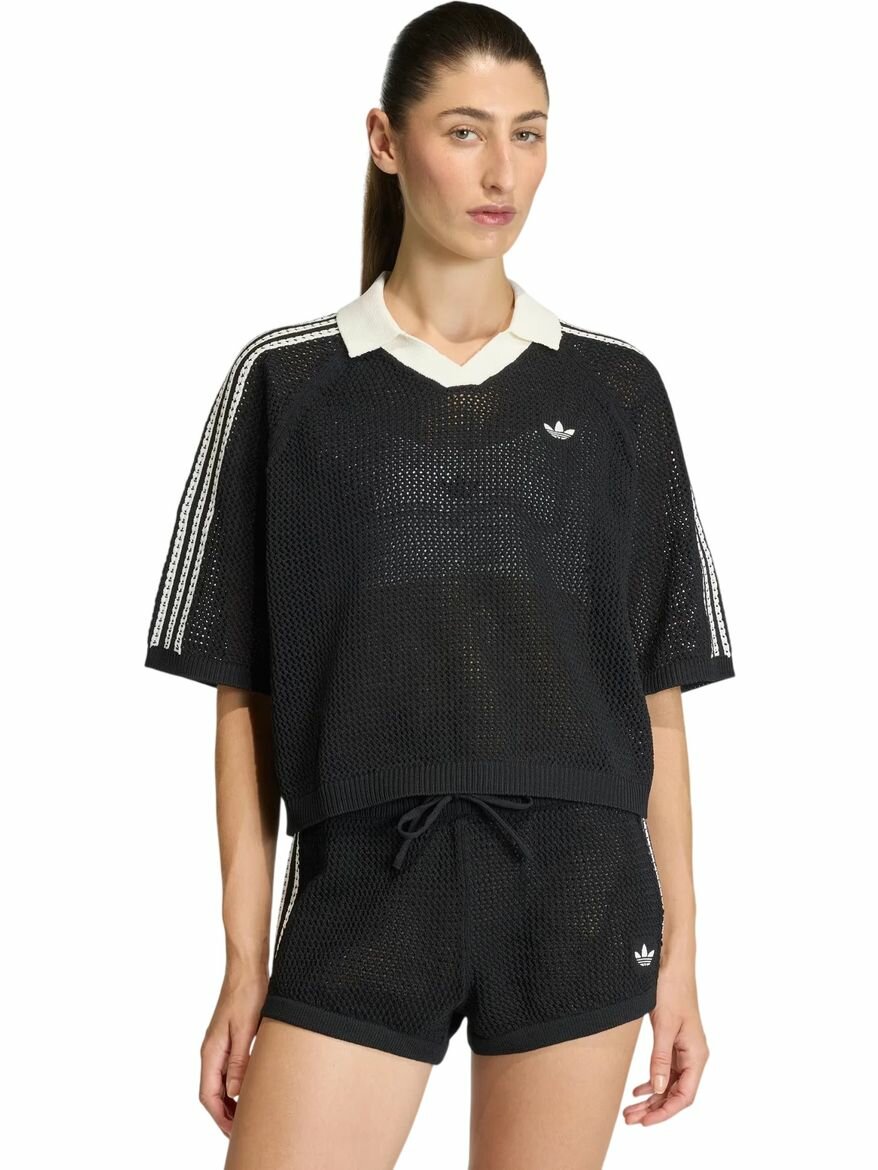 Поло спортивное Knitted Crochet Polo W