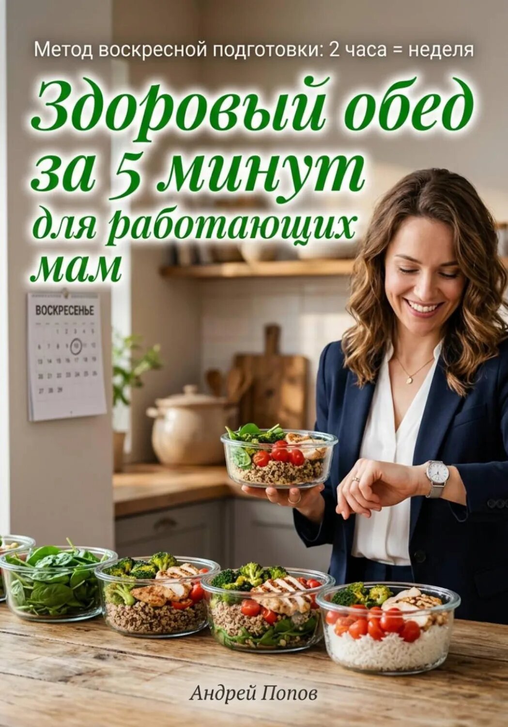 Здоровый обед за 5 минут для работающих мам [Цифровая книга]