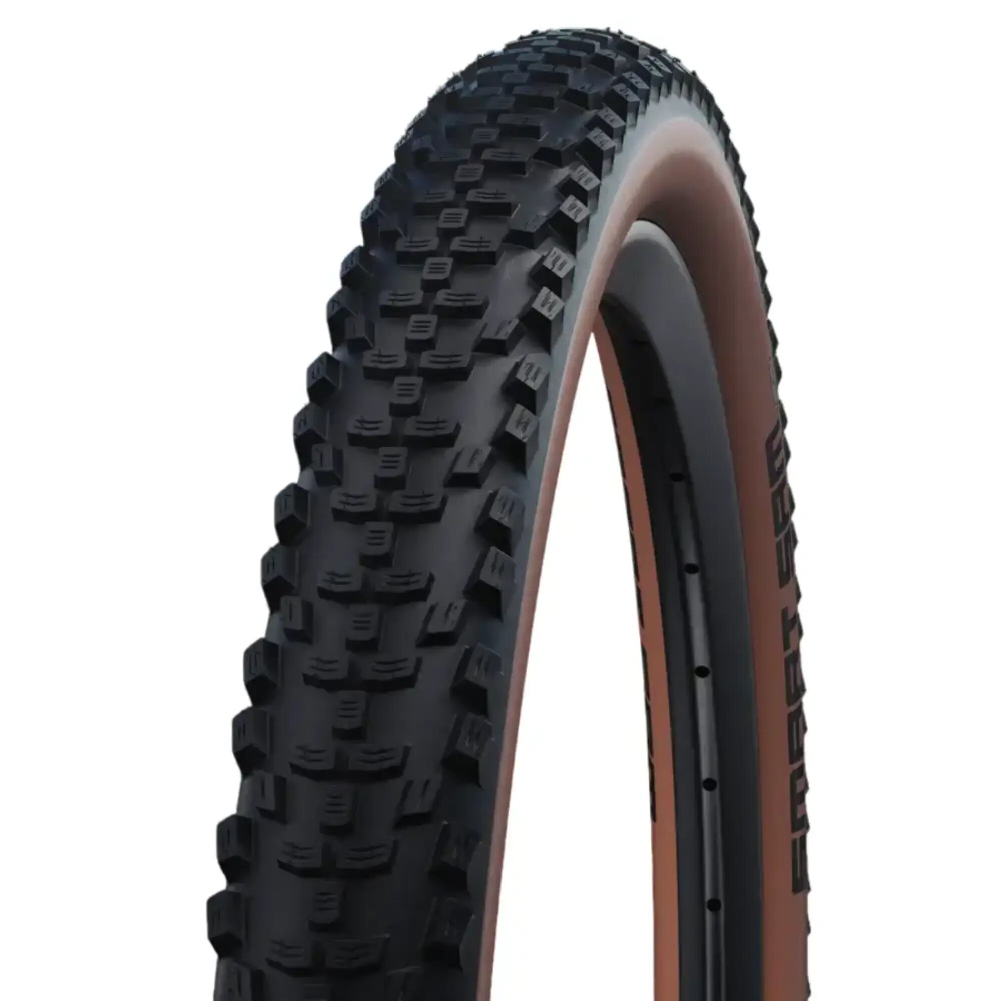 Велопокрышка 29"x2.25 (57-622), Schwalbe Smart Sam, Perf, B/CL-SK HS476 Addix, корич. бок.