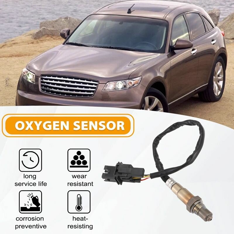 Датчик кислорода лямбдадатчик O2 на входе Holzer для Nissan 2004-2009, Altima/Maxima/Murano/Quest 2005-2006 новый