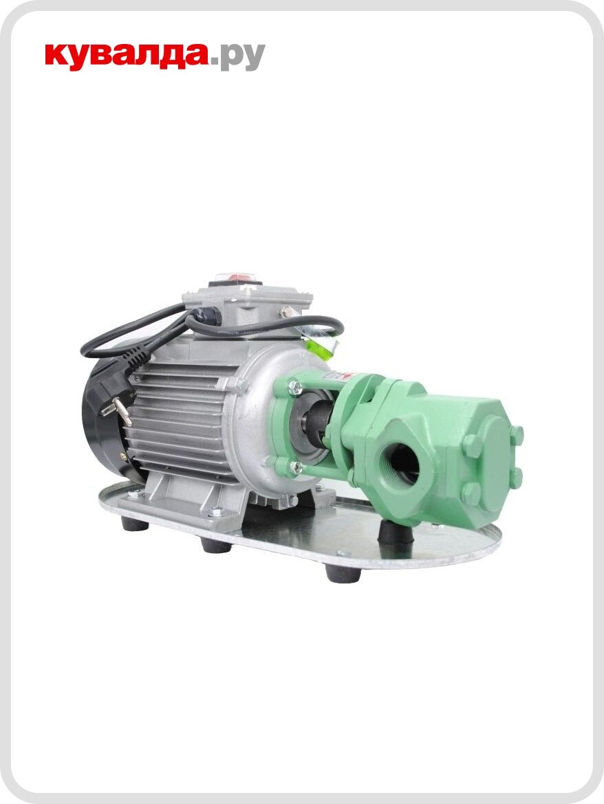 Насос топливный электрический Petropump WCB-75 шестеренчатый 220В, 75 л/мин