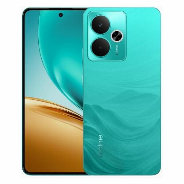 Смартфон realme 14T 5G RMX5078 256Gb 12Gb зеленый