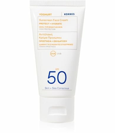 Крем для ухода за кожей Korres Yoghurt Sunscreen, spf 30, 50 мл