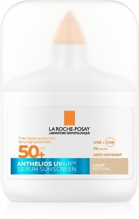 Средство солнцезащитное La Roche-Posay Anthelios UV Air Serum Sunscreen, SPF 50+ Light Natural, 50 мл