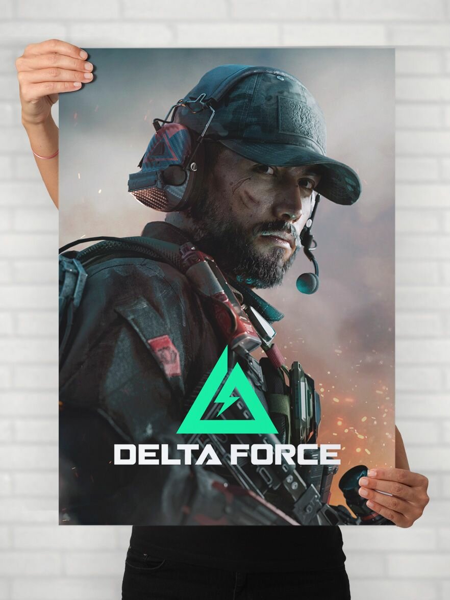 Плакат на стену для интерьера Дельта Форс (Delta Force 1) - Постер по игре формата A2 (42x61 см)