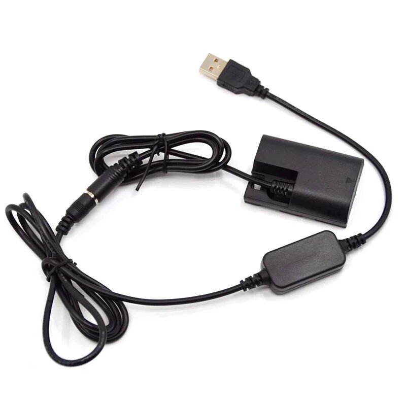 USB кабель питания VITESUN для Canon EOS 5D Mark II III 5D2 5D3 6D 7D 60D