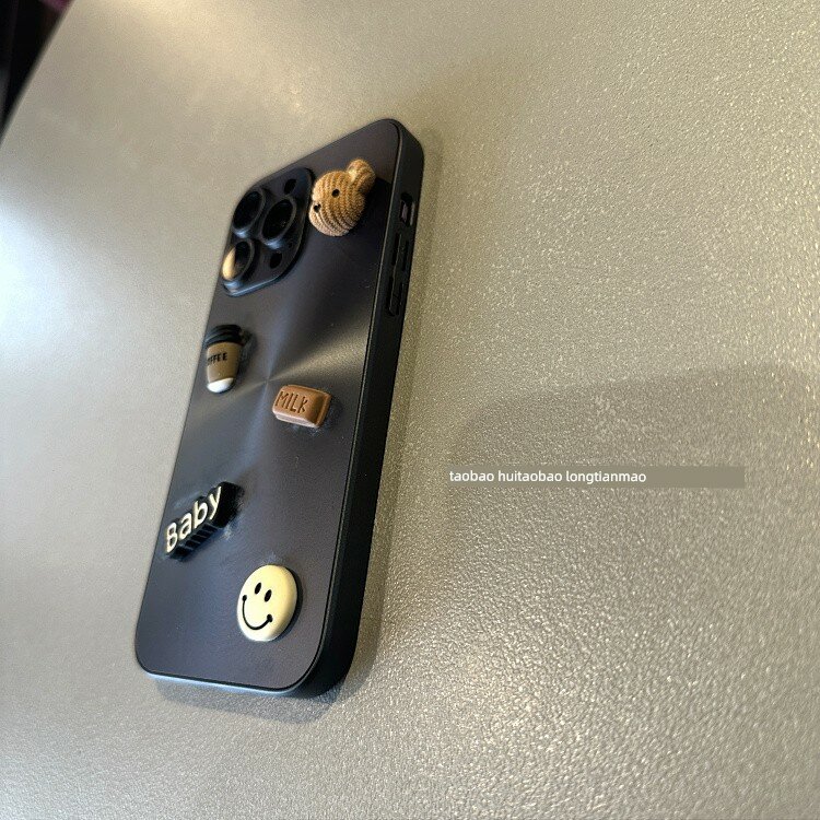 Чехол для iPhone 17 Pro Aurora Black, премиальный защитный чехол для устройства Apple с матовым финишем и прочной