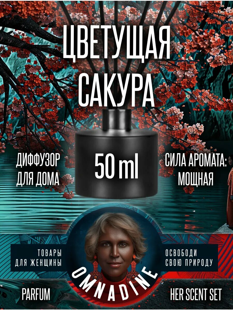 Диффузор в подарочной упаковке сакура