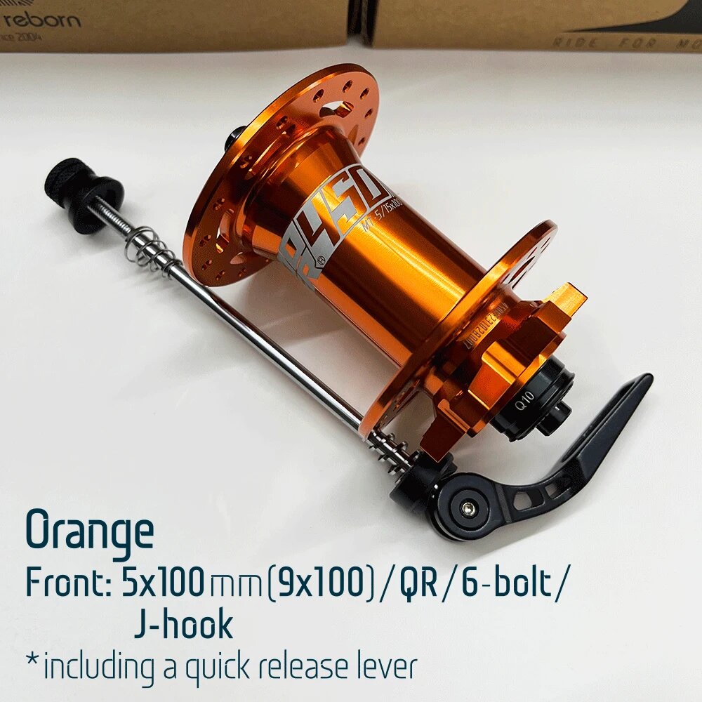 Koozer 450 Orange передняя втулка MTB 5x100 32H