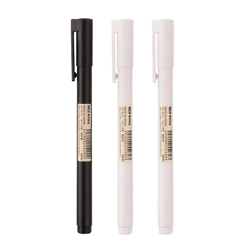 Гелевая ручка MUJI 0.5 мм, Белый