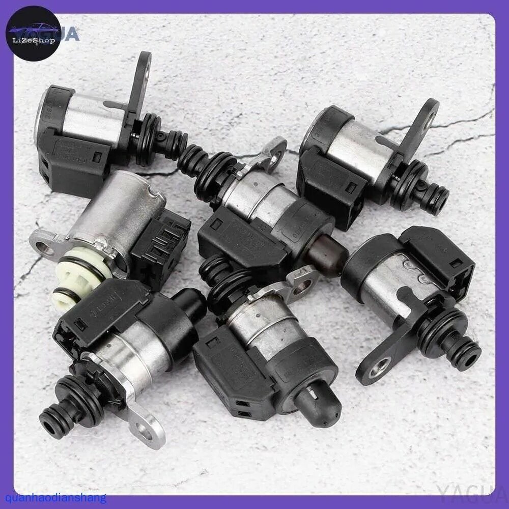Комплект соленоидов АКПП RE5R05A (7 шт) для Infiniti EX35/QX50, Nissan 350Z, 5 ст. R/AWD 3.5L YAGUA