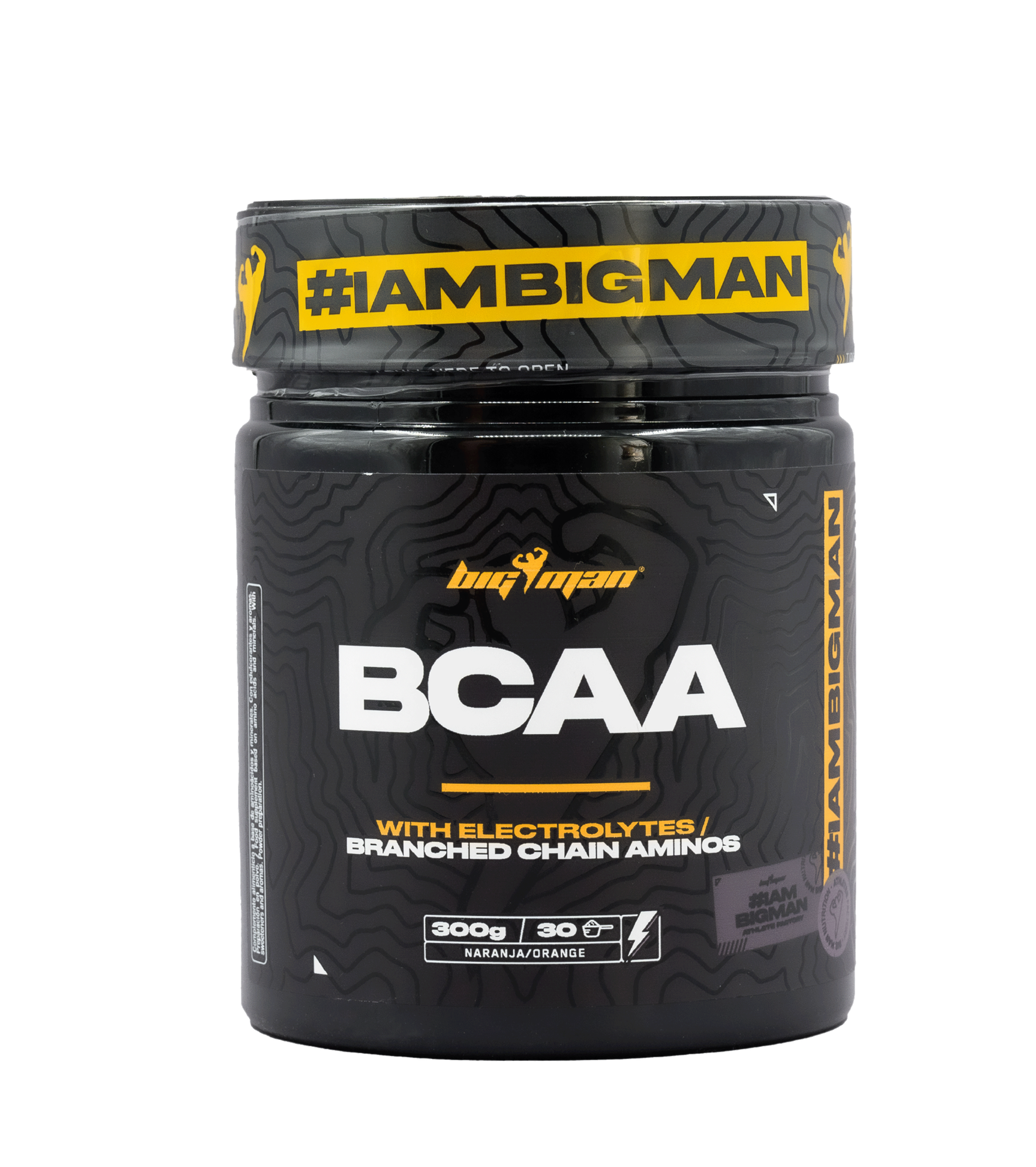 BIG MAN Nutrition Bcaa + Electrolytes 300 гр Кола. Произведено в Испании