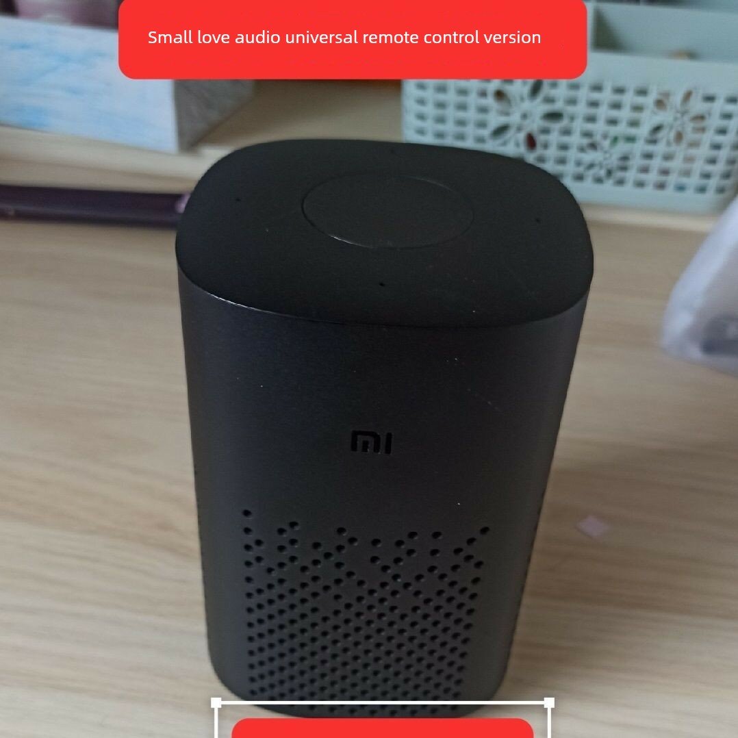 Умная колонка Xiaomi Xiaoai Play Enhanced Edition (старая версия MIUI) с ИК-пультом, Bluetooth и ИИ, подарок Черный