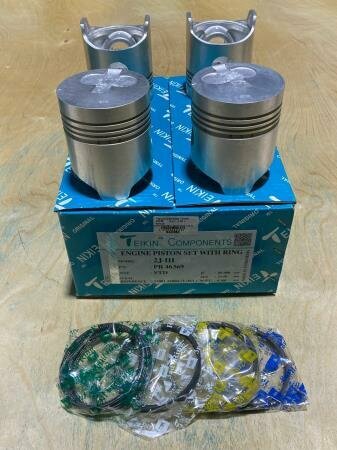Поршни двигателя + кольца TEIKIN 46369 STD TOYOTA FD3 FD4 2J-III [ 13081-22060-71 ]