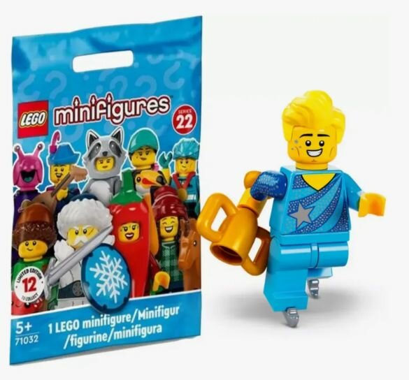 Конструктор LEGO Minifigures 71032-6 Series 22 Фигурист чемпион / Figure Skating Champion (col22-6)