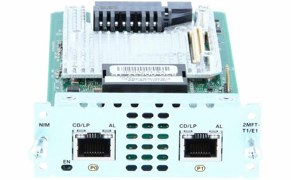 Модуль Cisco NIM-2MFT-T1-E1 — фото 1