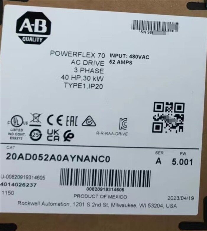 Модуль AB 20AD052A0AYNANC0